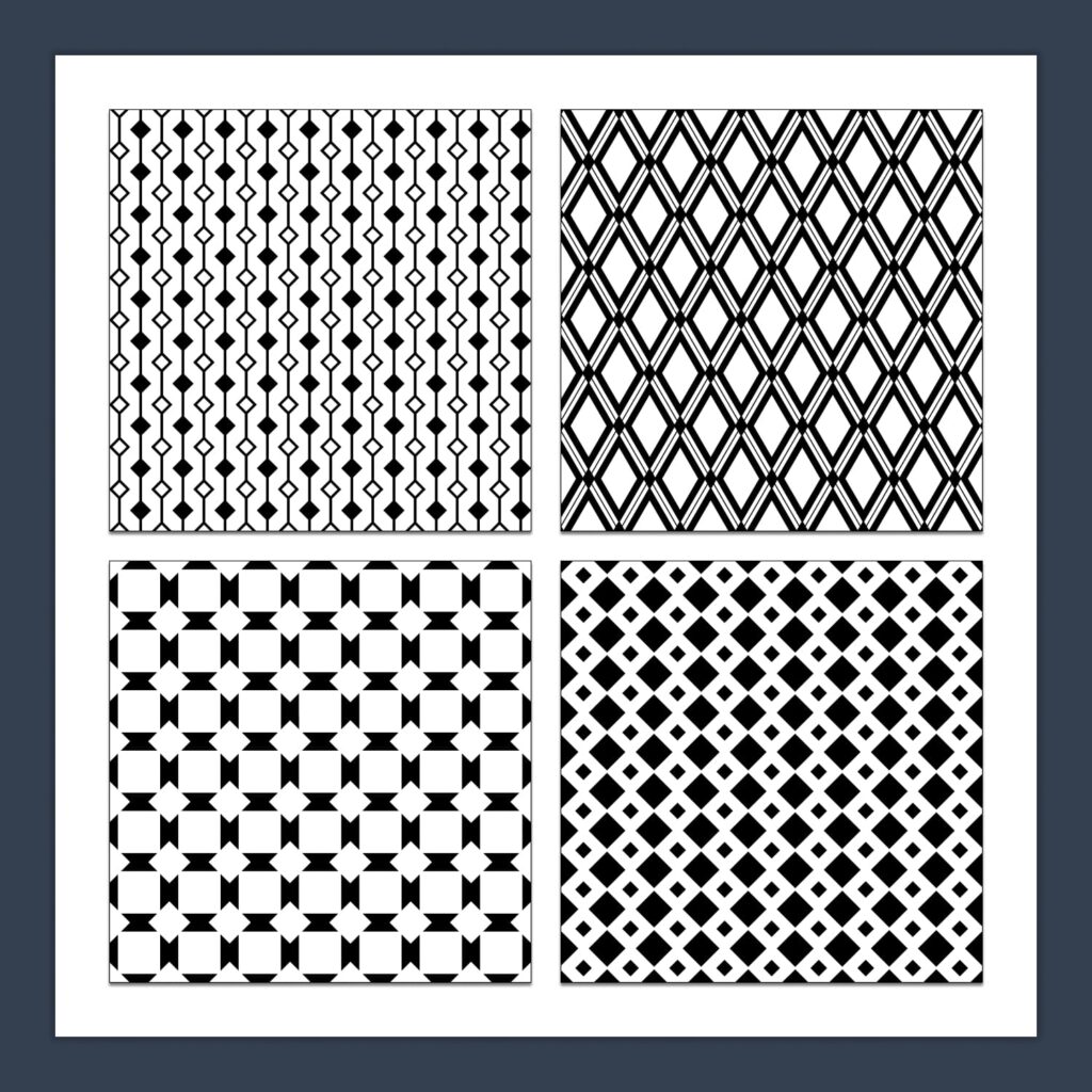 Black Diamond Pattern Backgrounds – MasterBundles