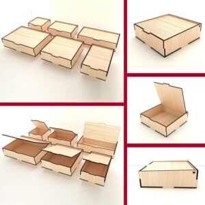 Boxes with Flip Lid – MasterBundles
