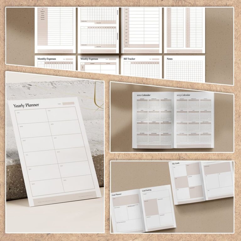 Brandable Planner Templates – MasterBundles