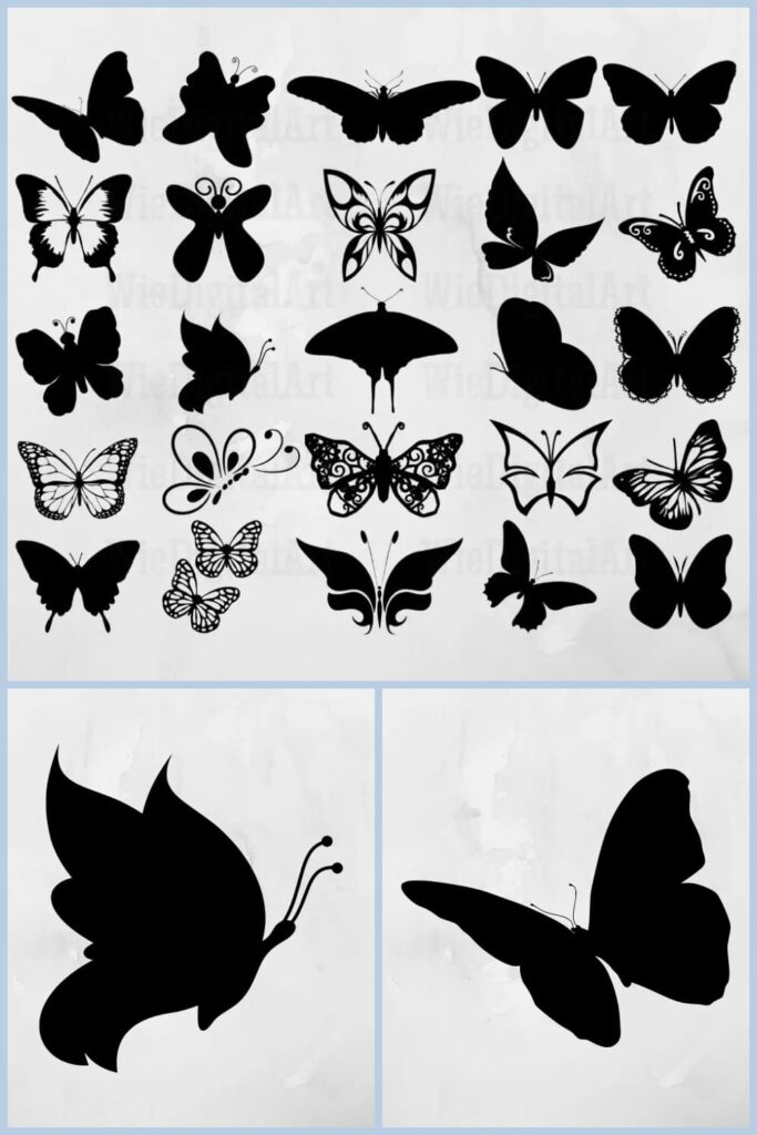 50+ Simple Butterfly SVG for 2022: Free and Premium