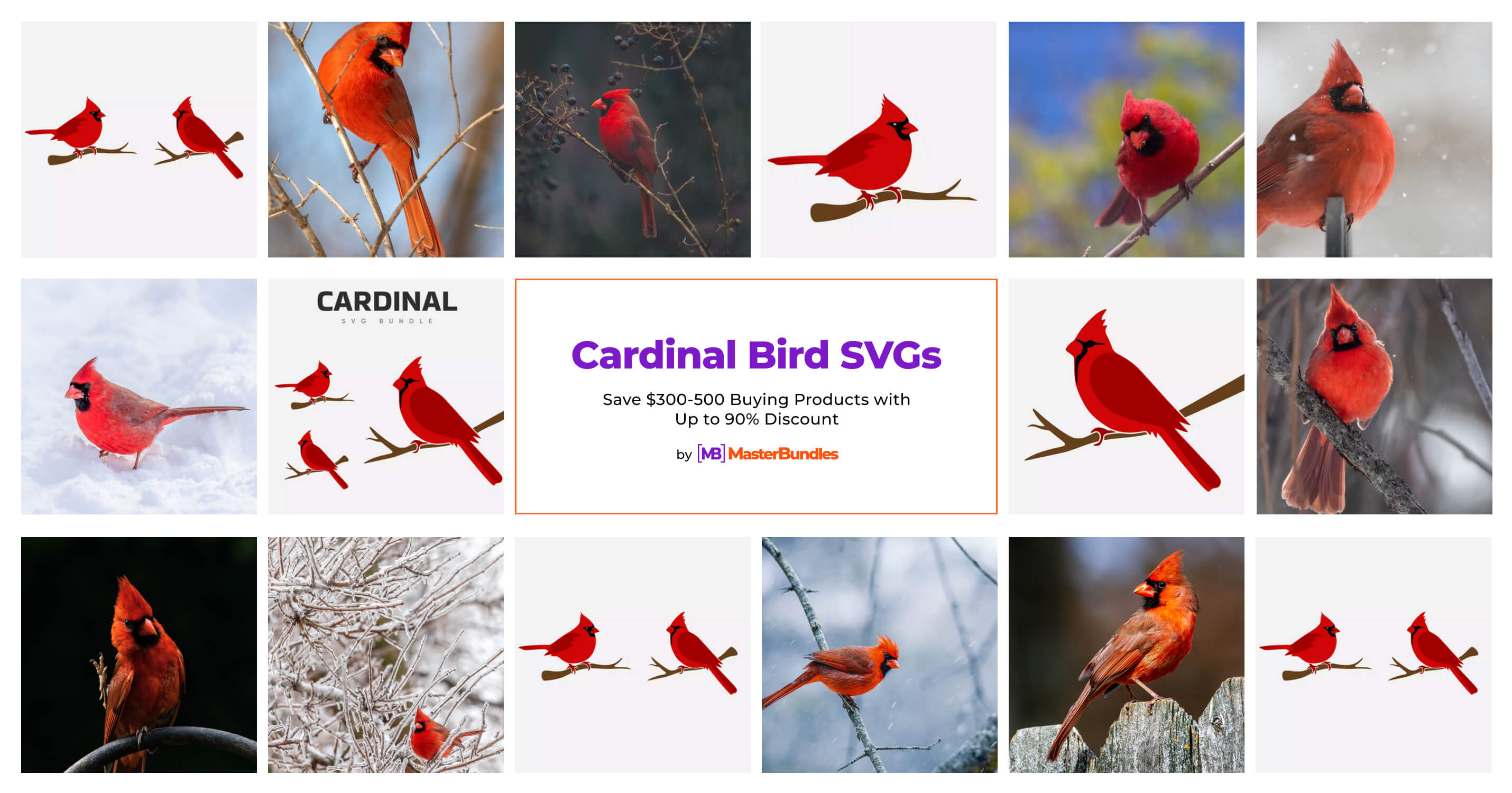 15+ Cardinal SVG Files & Designs for 2025 - MasterBundles