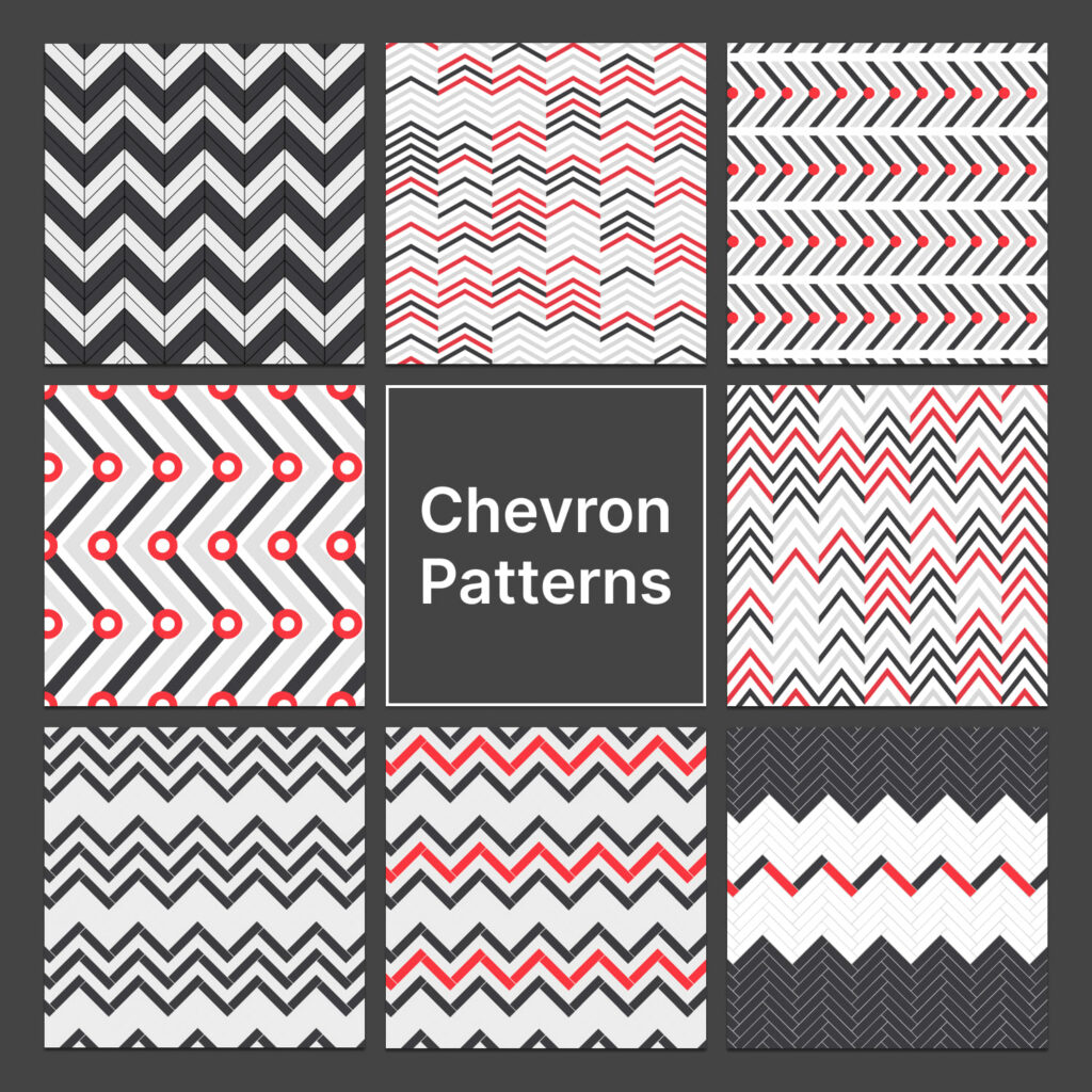 Extensive Chevron Patterns Bundle: 40 Items – MasterBundles