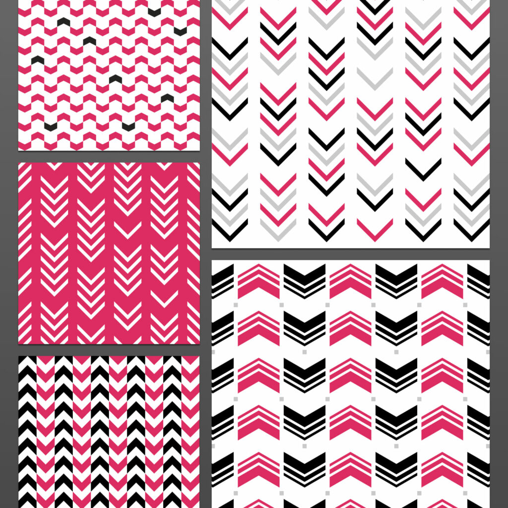 8 Cute Chevron Patterns – MasterBundles