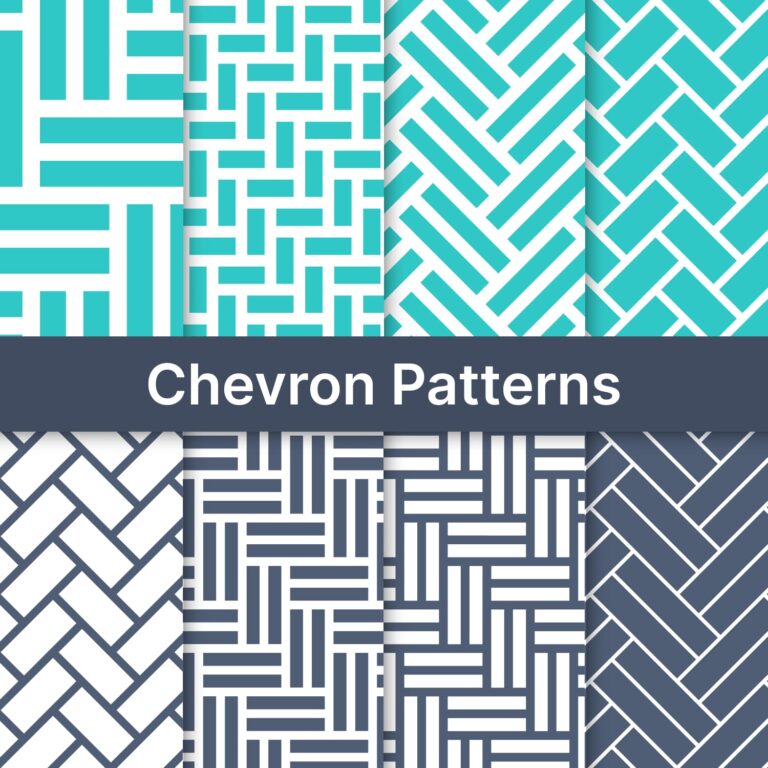 Extensive Chevron Patterns Bundle: 40 Items – MasterBundles