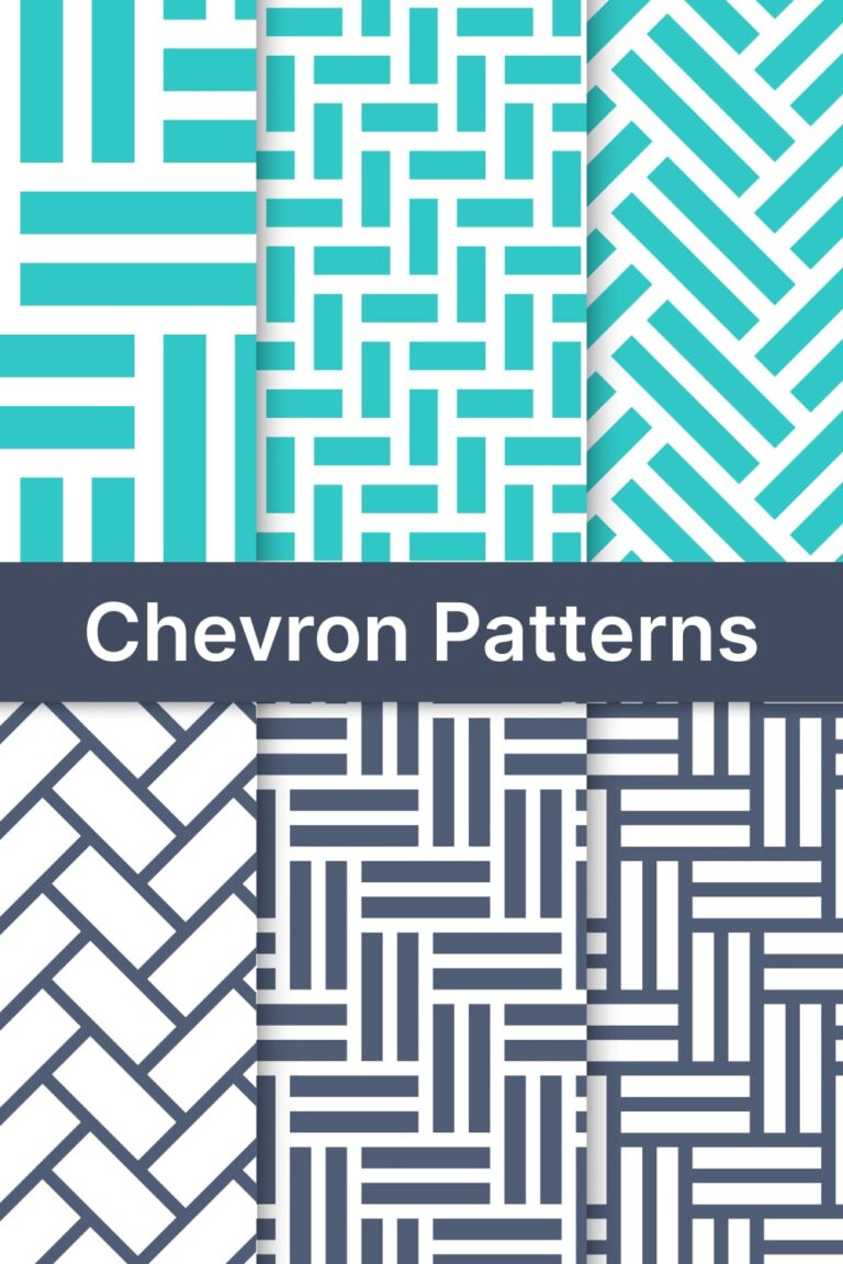 Turquoise Chevron Patterns – MasterBundles
