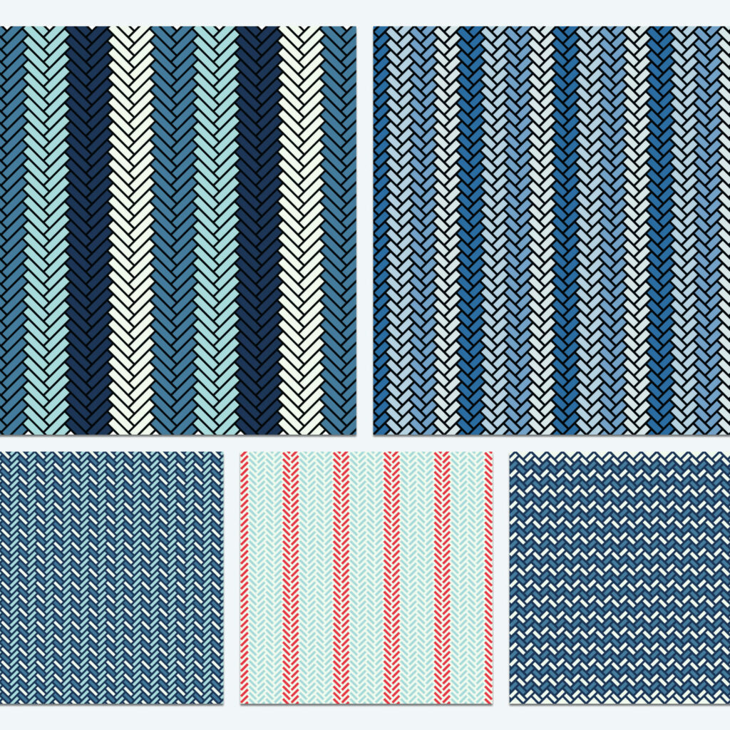 Navy Chevron Patterns – MasterBundles