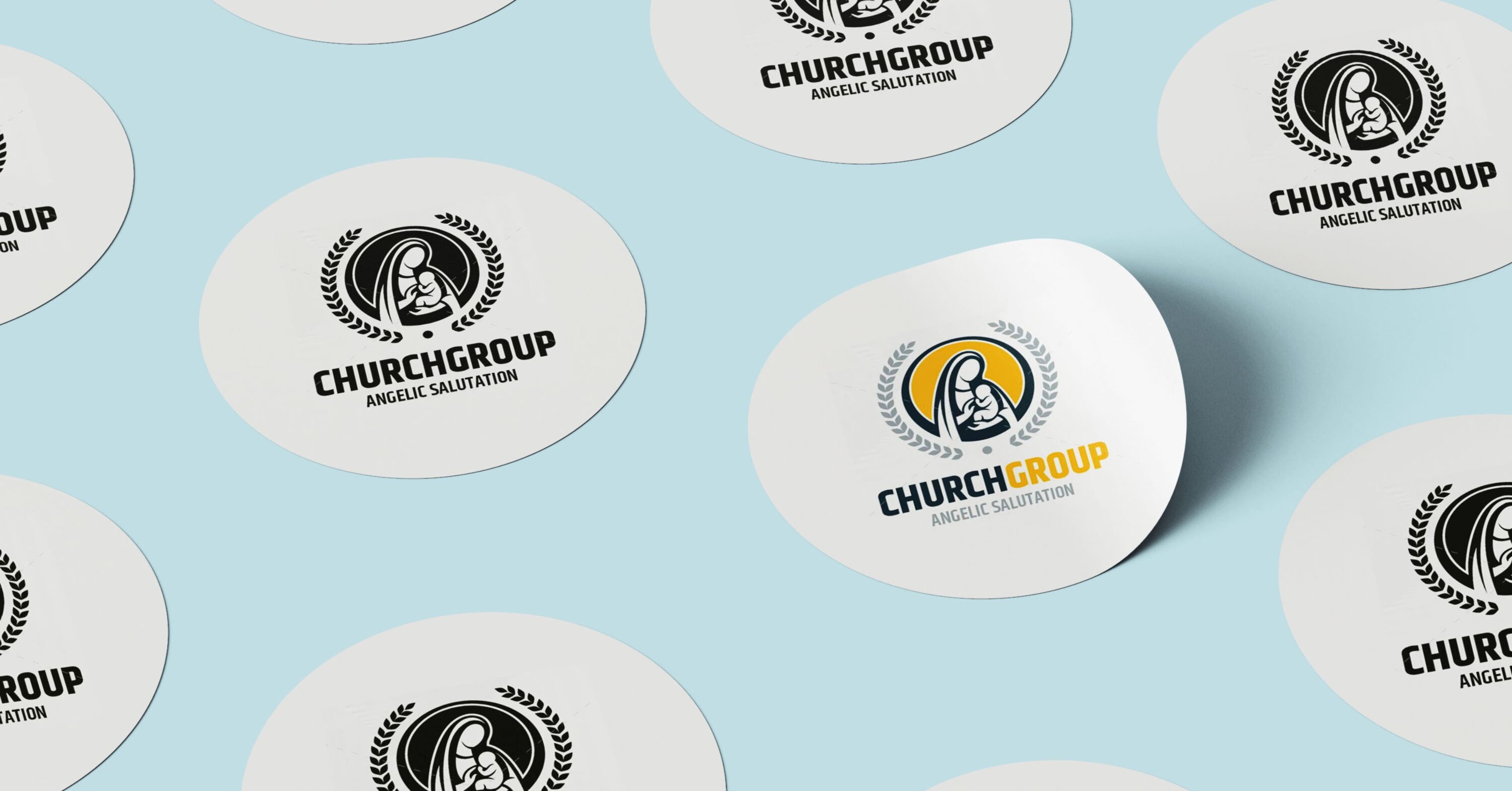 Church Group Logo Template – MasterBundles