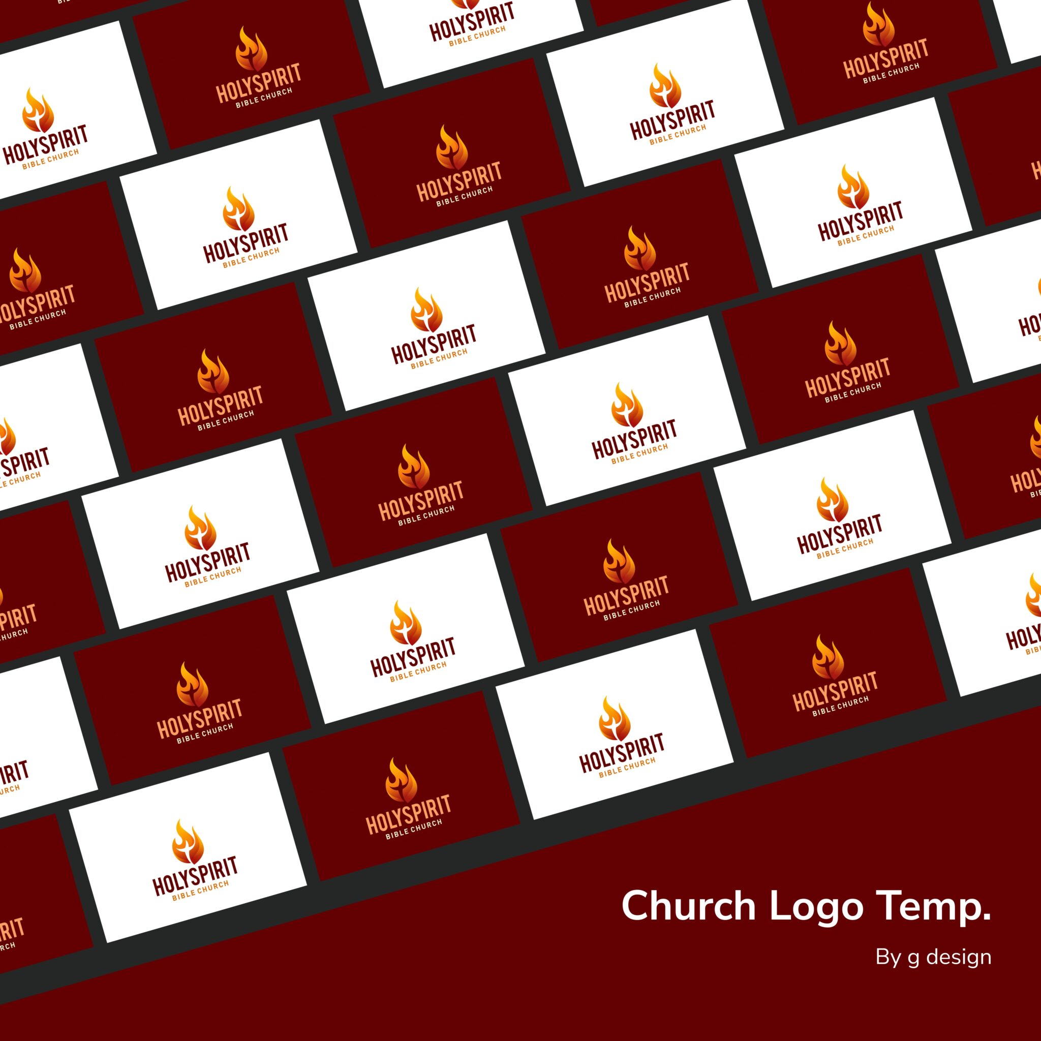 Church Logo Design Vector Illustration | MasterBundles