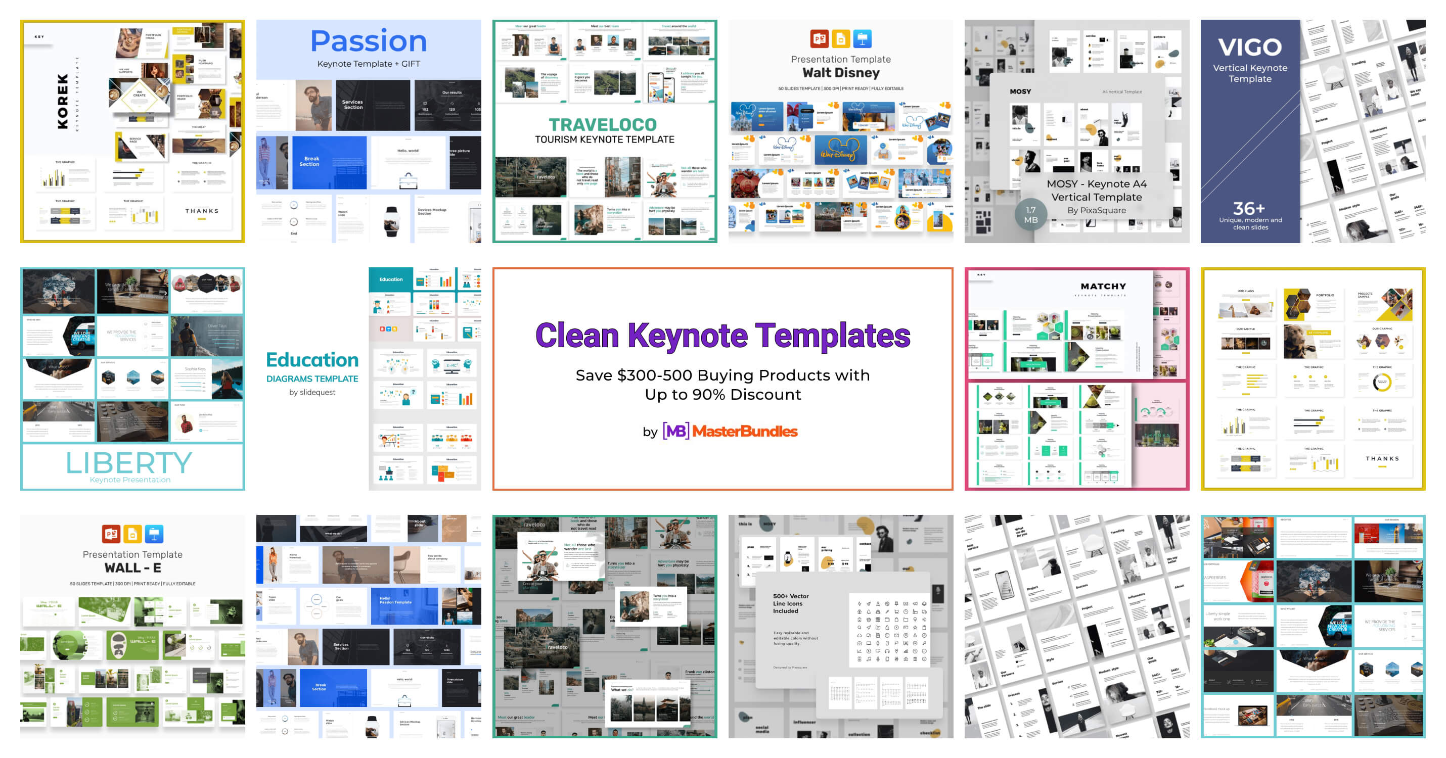 51+ Clean Keynote Templates for 2025 - MasterBundles