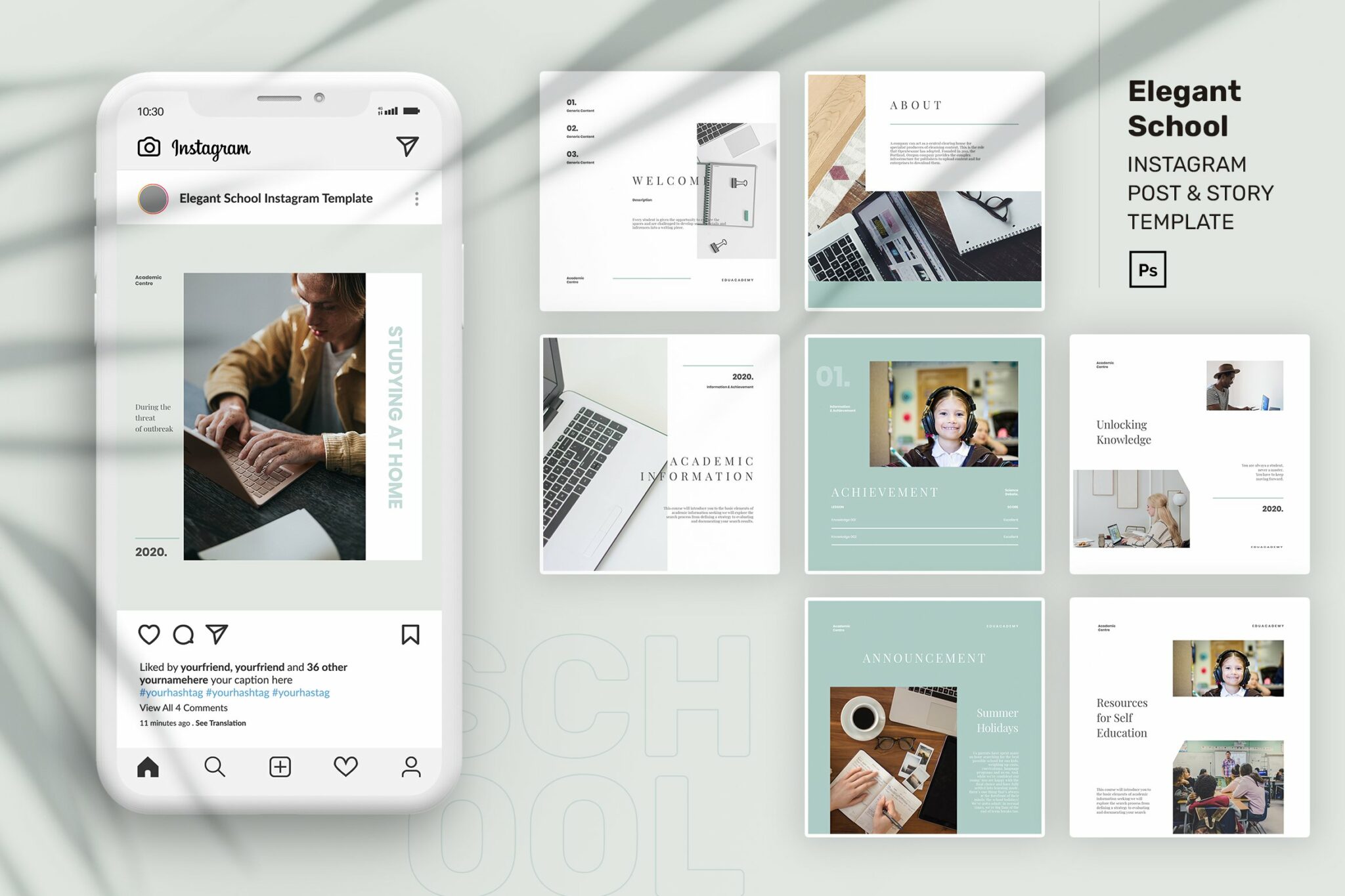 Bundle Education School Instagram – MasterBundles
