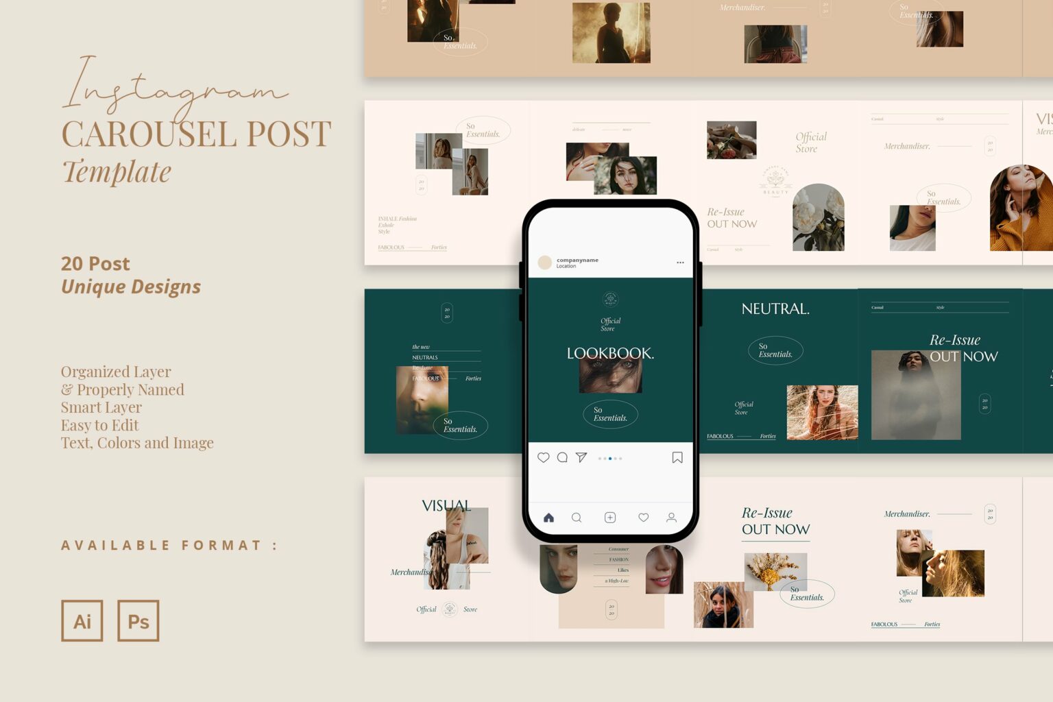Instagram Carousel Bundle – MasterBundles
