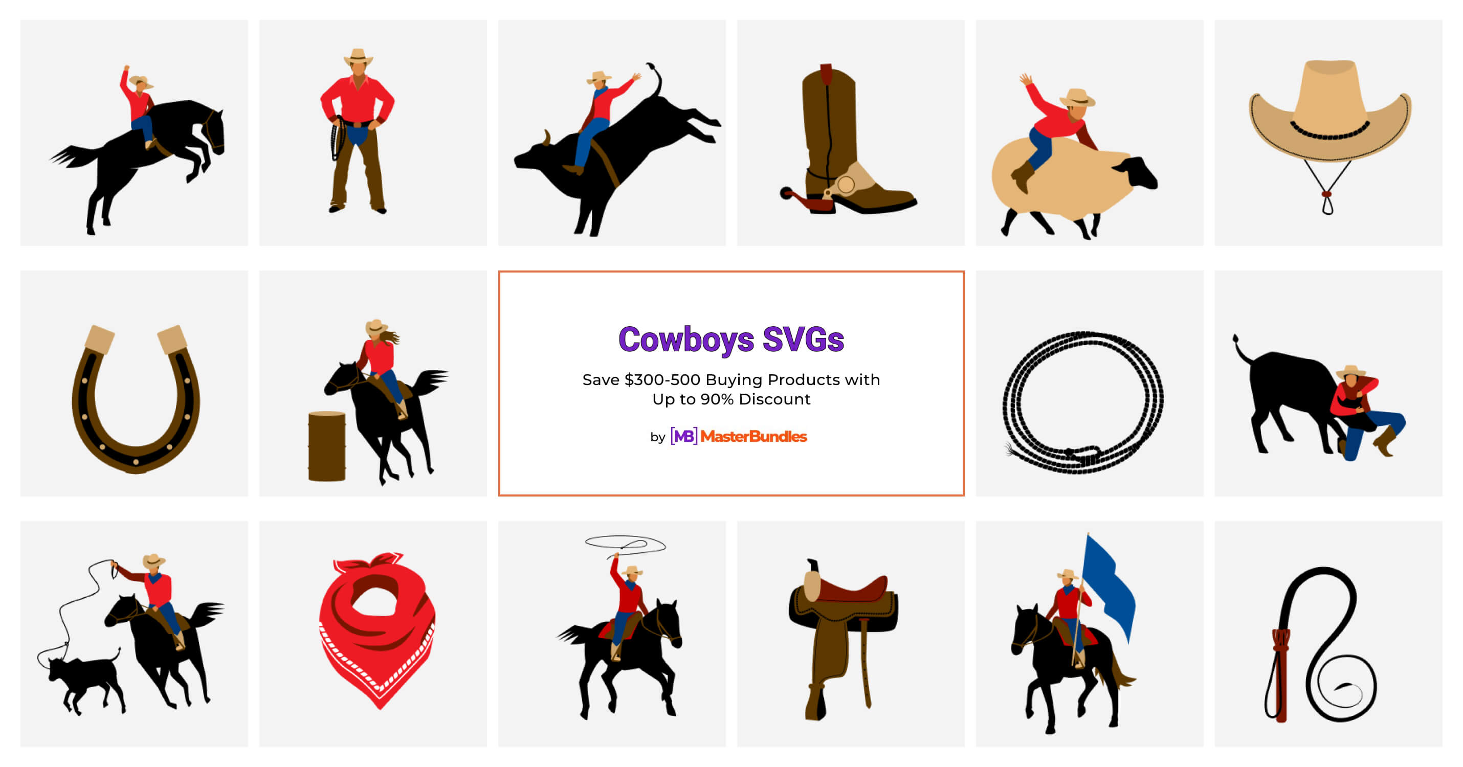 35+ Cowboys SVG Bundles for 2025 - MasterBundles