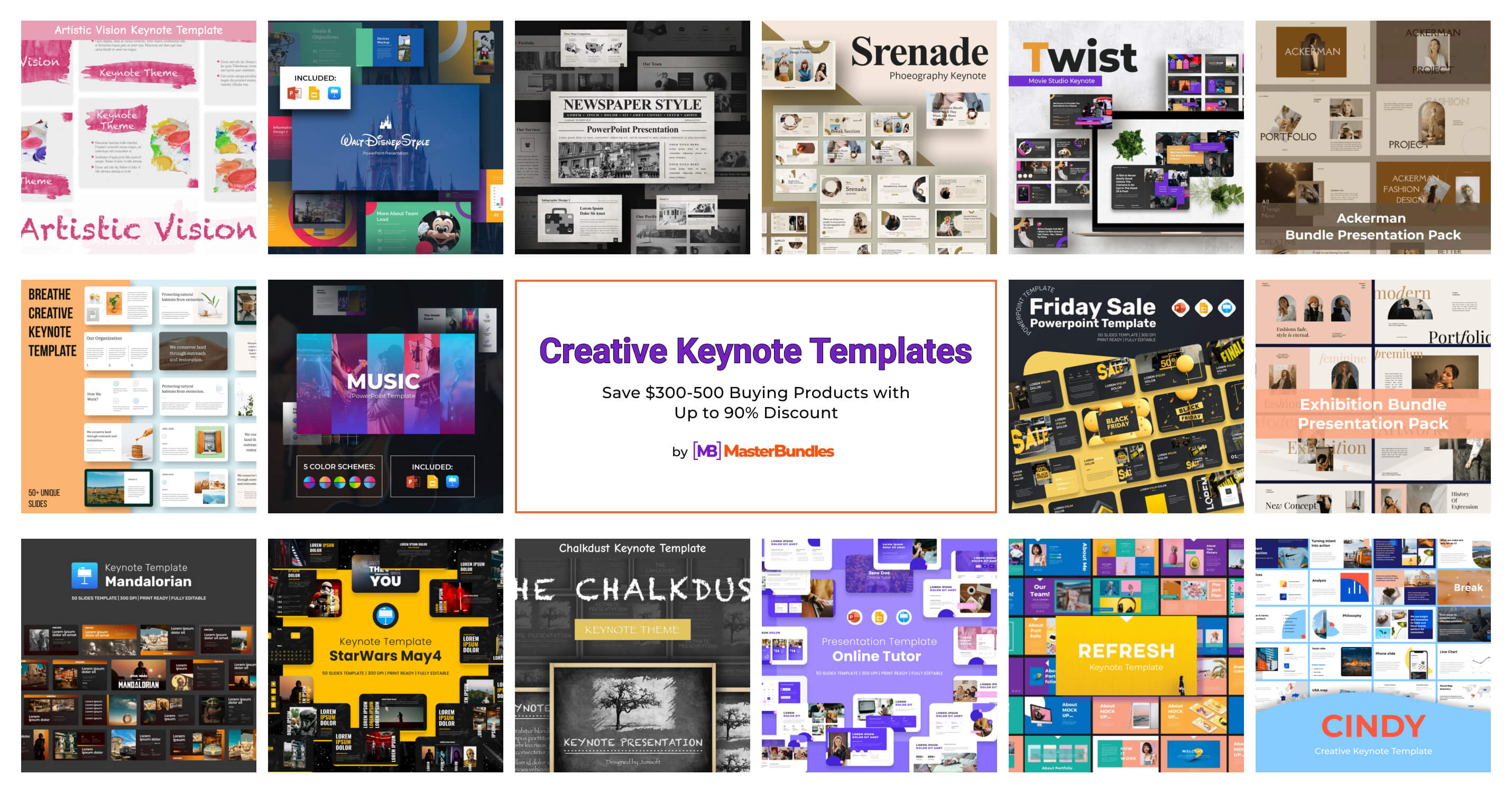 24+ Creative Keynote Templates for 2025 - MasterBundles