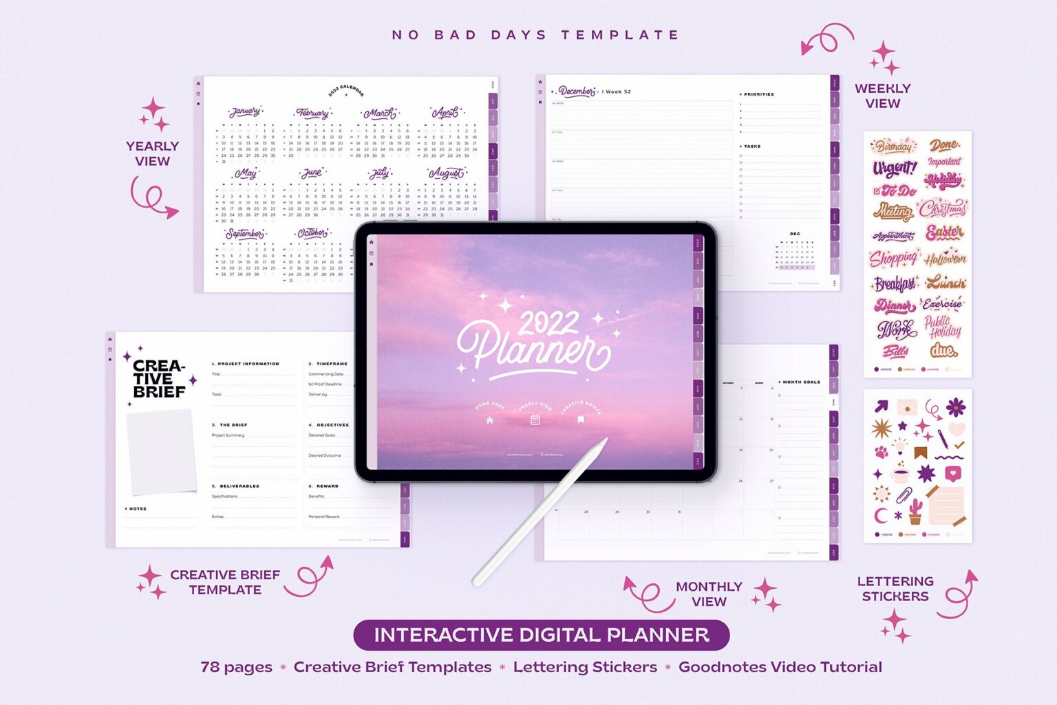 Digital Planner for GoodNotes – MasterBundles