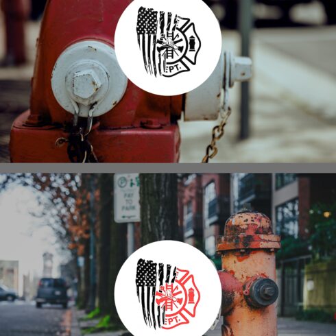 Distressed Firefighter Flag SVG, Firefighter SVG,Fireman SVG - done ...