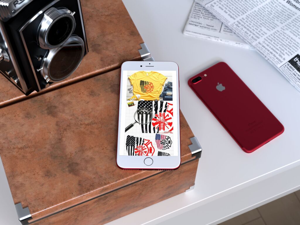 Distressed Firefighter Flag SVG, Firefighter SVG,Fireman SVG - done ...