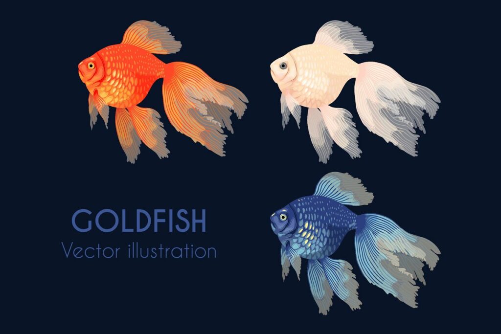 Patterns with Goldfish – MasterBundles