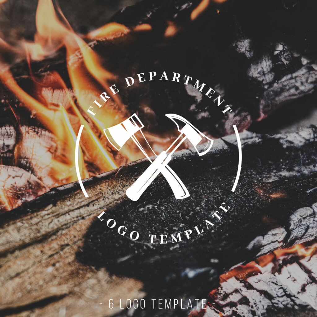 6 Fire Department Logo Templates – MasterBundles