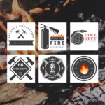 6 Fire Department Logo Templates – MasterBundles