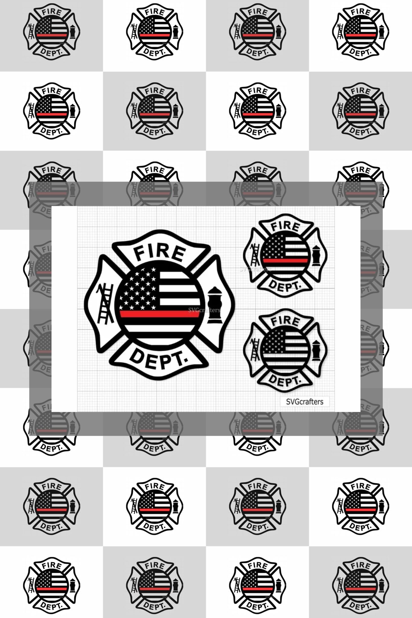 Fire Dept SVG, Firefighter SVG, Fireman SVG - done! – MasterBundles