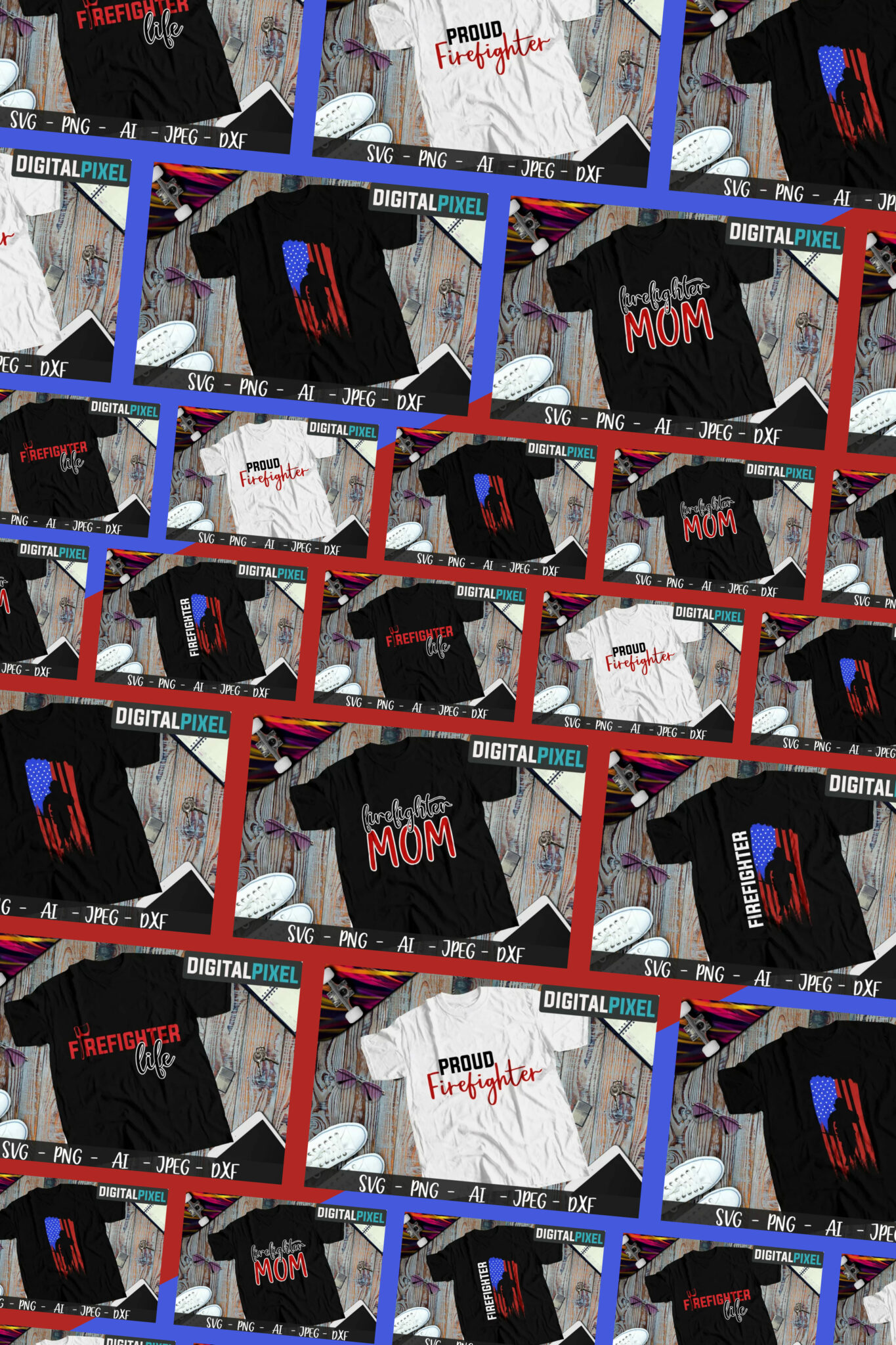 Firefighter Bundle SVG – MasterBundles