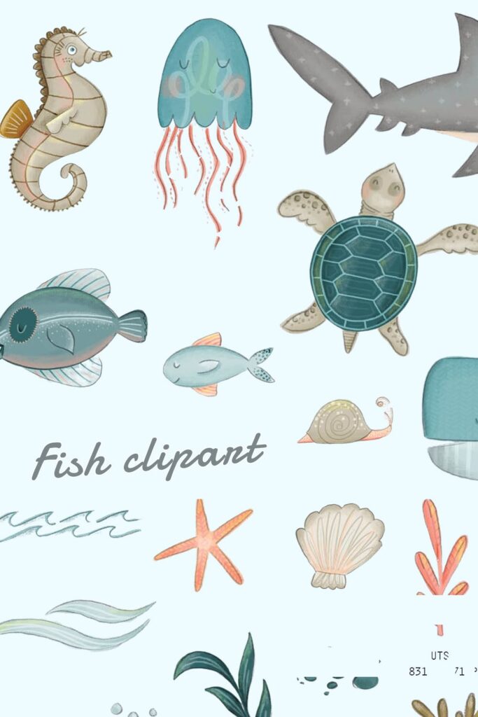Fish Clip Art – MasterBundles