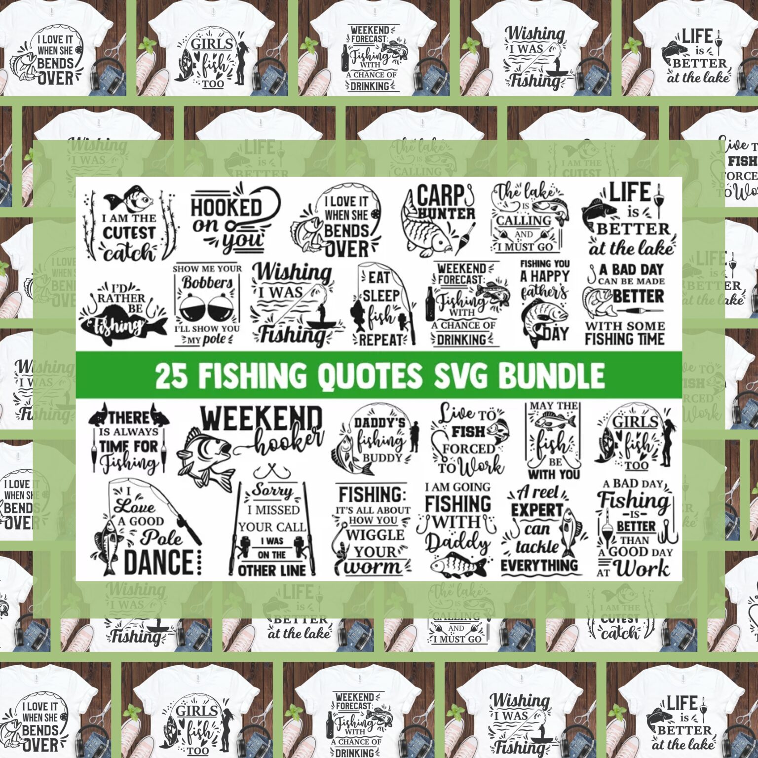 Fishing SVG Bundle – MasterBundles
