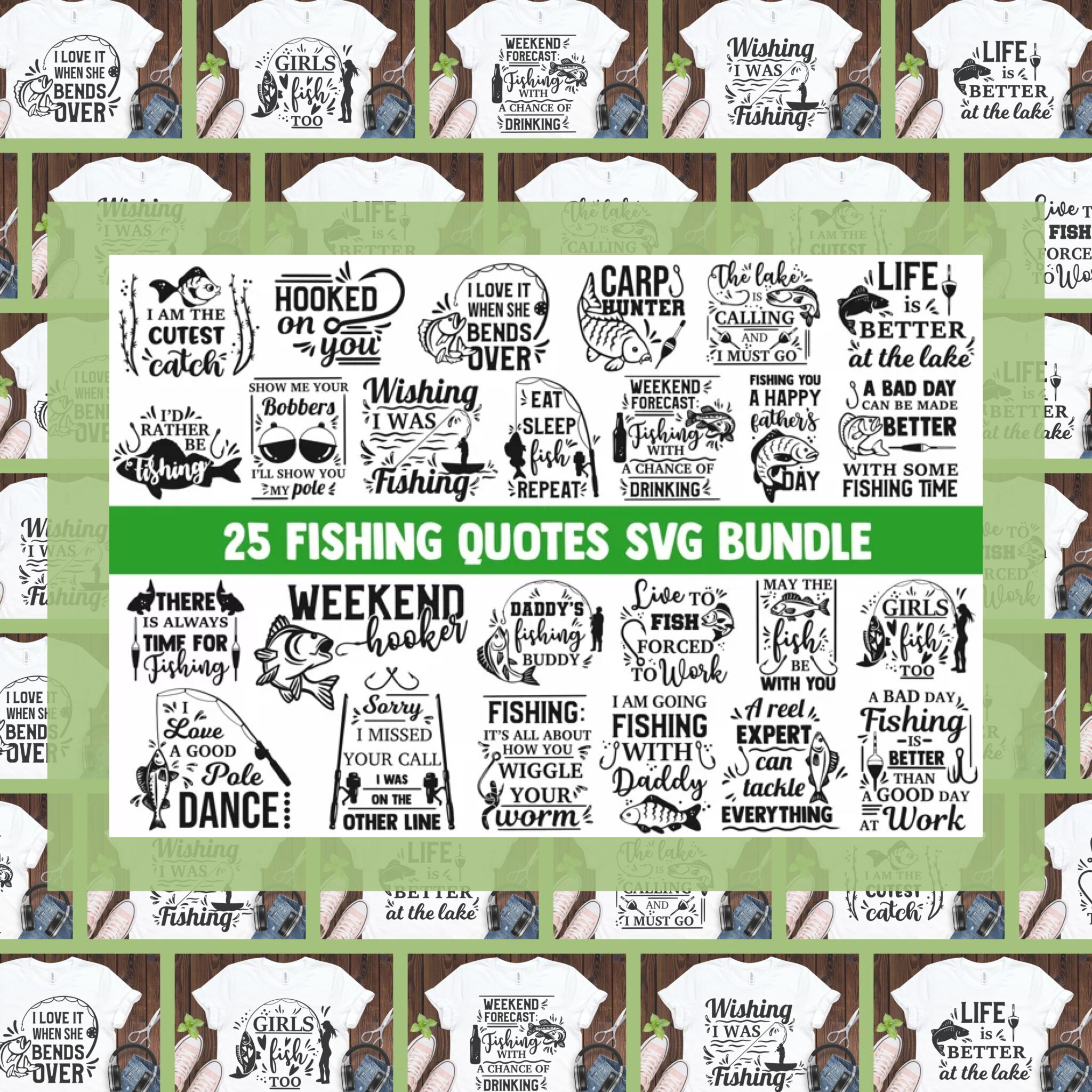 Fishing SVG Bundle – MasterBundles