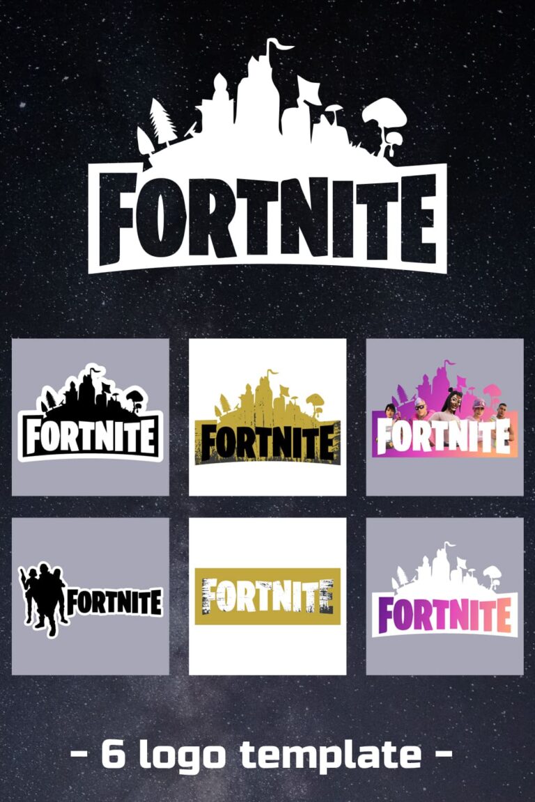 6 Fortnite Logo Templates – MasterBundles