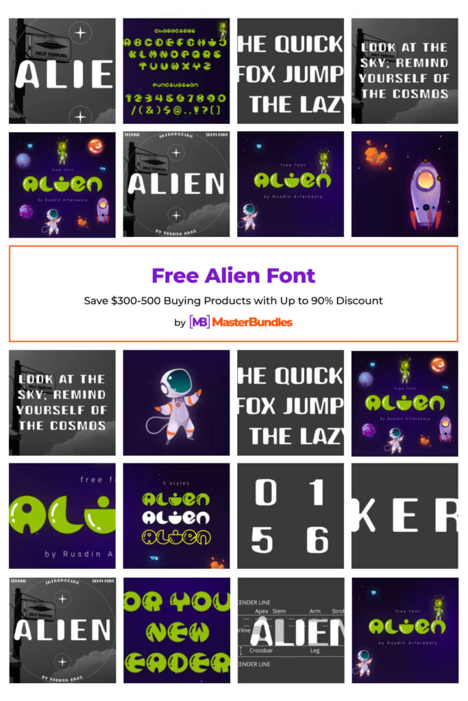 7+ Free Alien Fonts 2025 - MasterBundles