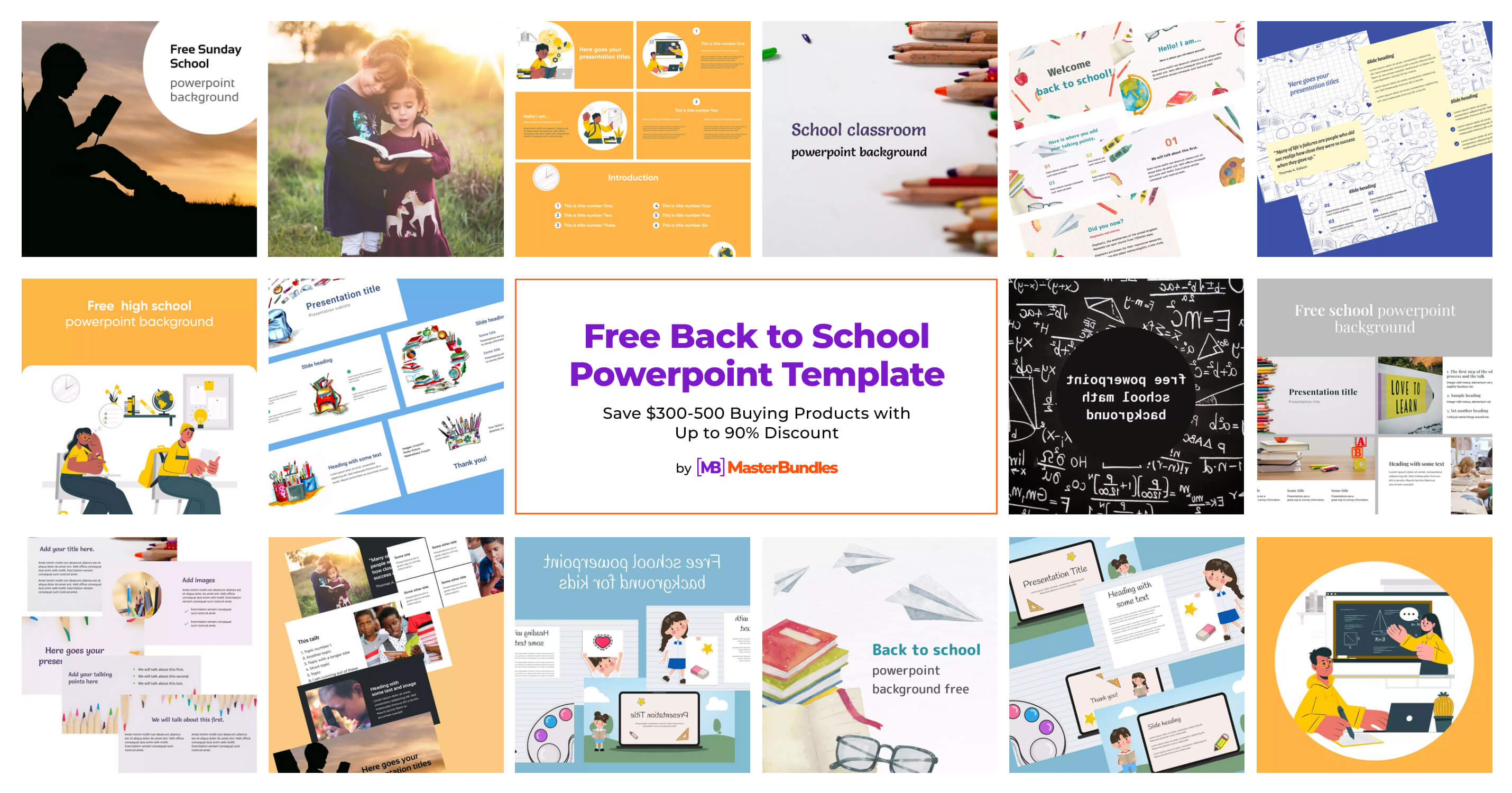 38+ Free School Presentation Template for 2025 - MasterBundles