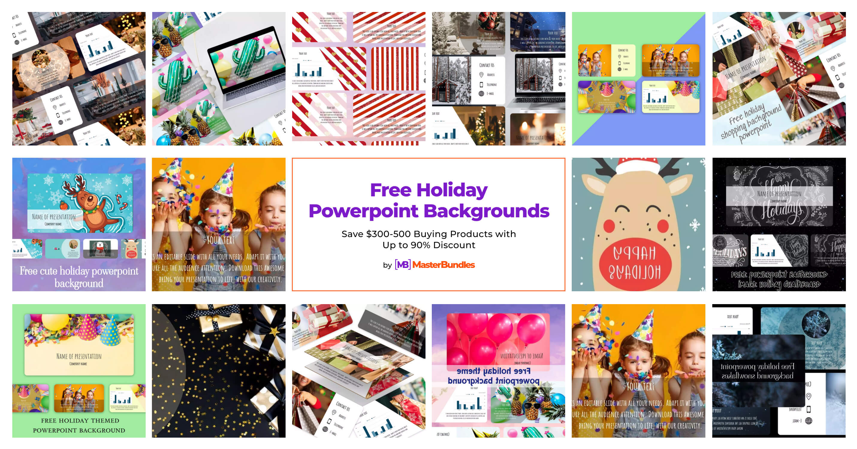 10+ Free Holiday Presentation Backgrounds for 2025 - MasterBundles