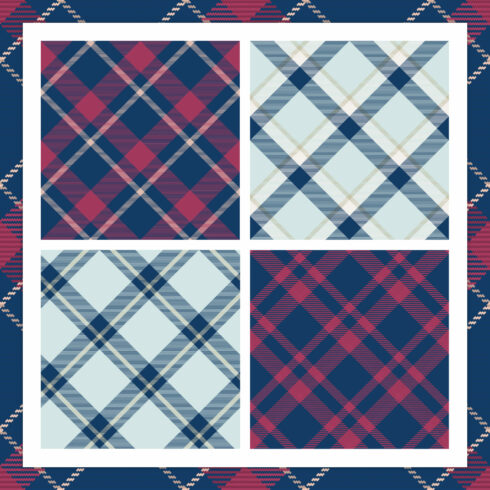 Stylish Gingham Patterns – MasterBundles