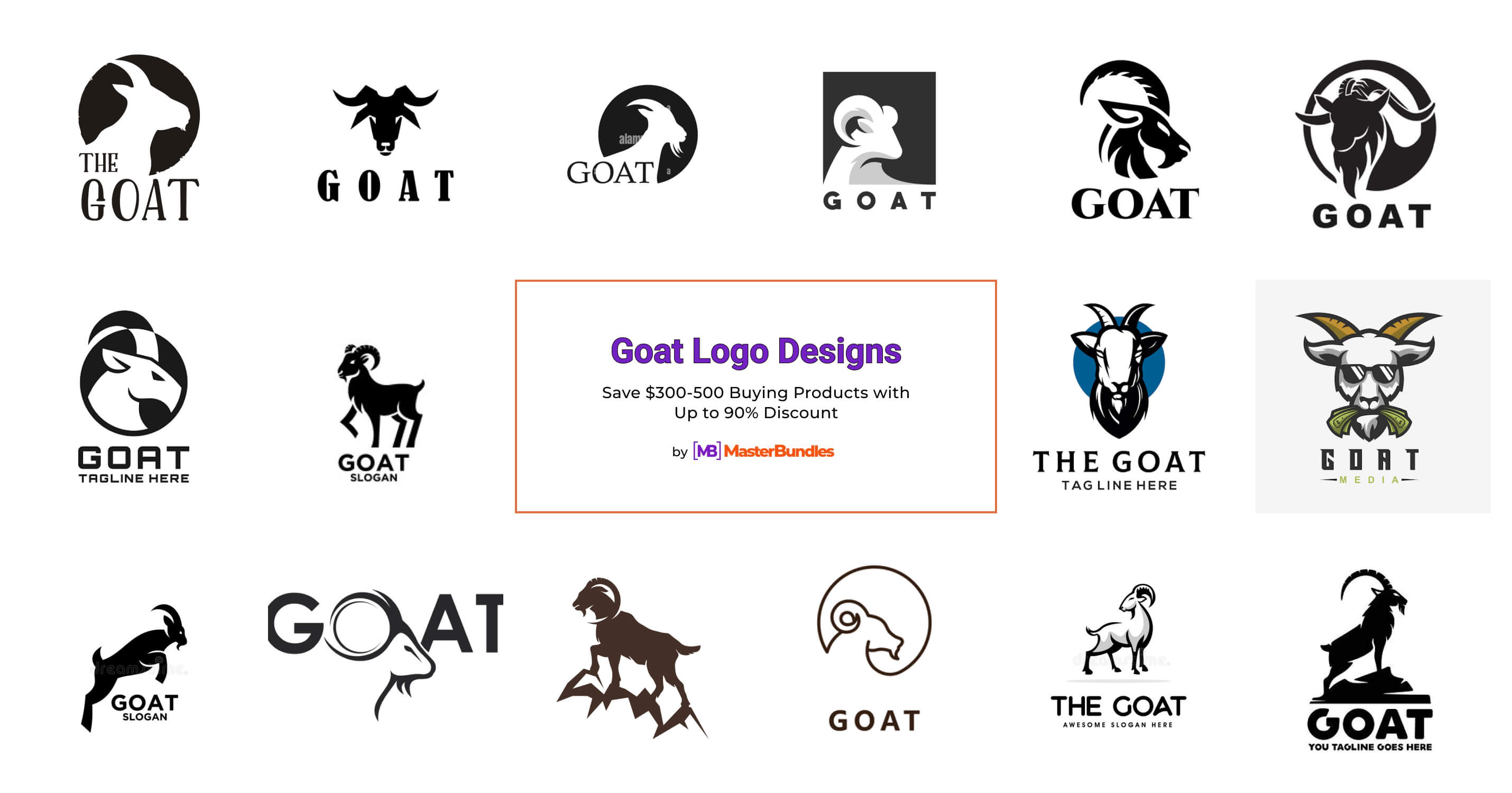Goat Logo Design Goat Simple Logo Template Design. Mountain Goat