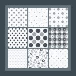 Grey Dotted Patterns – MasterBundles