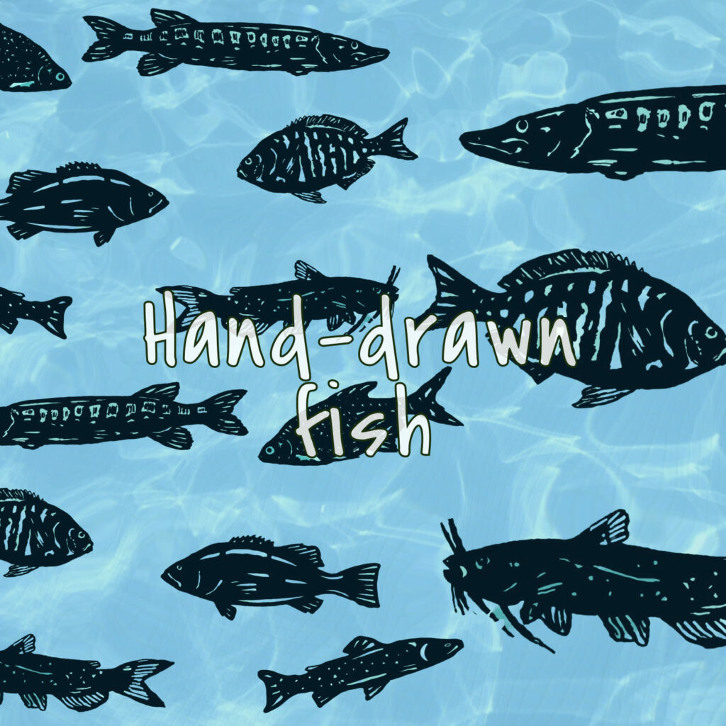 Patterns with Goldfish | Master Bundles