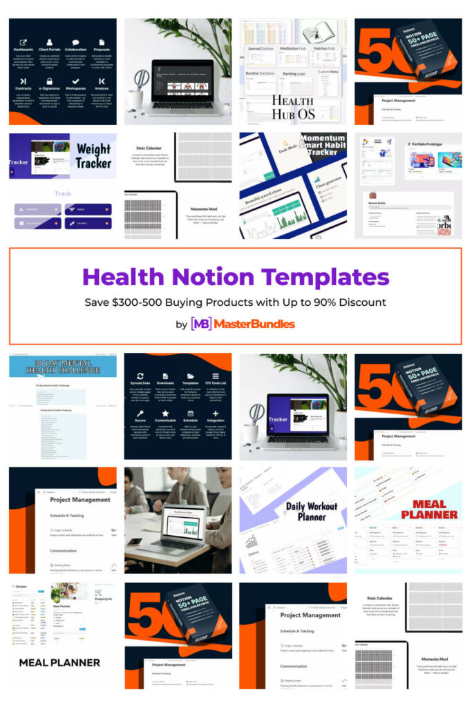 18+ Health Notion Templates 2025 - MasterBundles