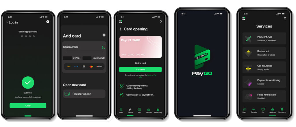 PayGO Payment App Design - MasterBundles