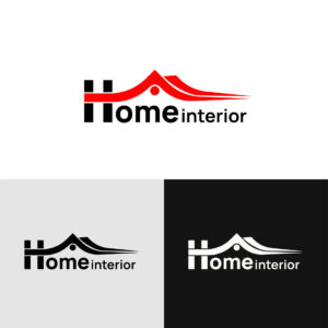 home interior logo design - MasterBundles