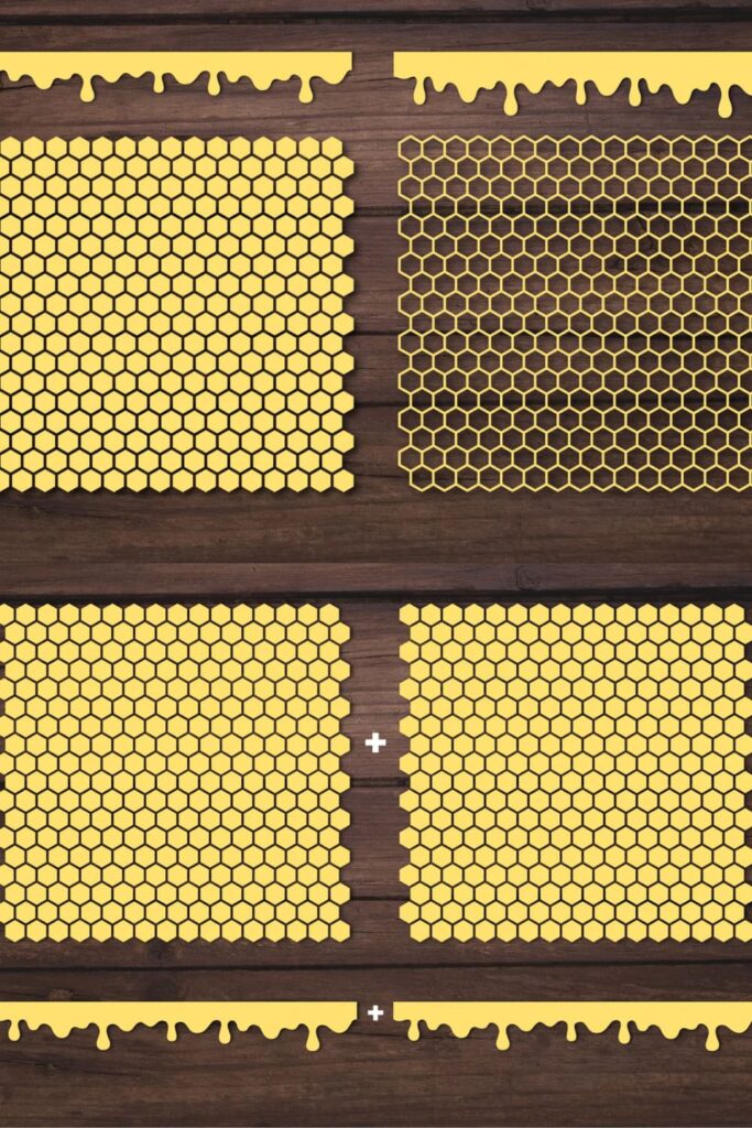 Honeycombs SVG Honey Drips SVG Cut Files – MasterBundles