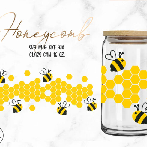 Honeycomb Svg, Dxf, Png Files Digital Download | Master Bundles