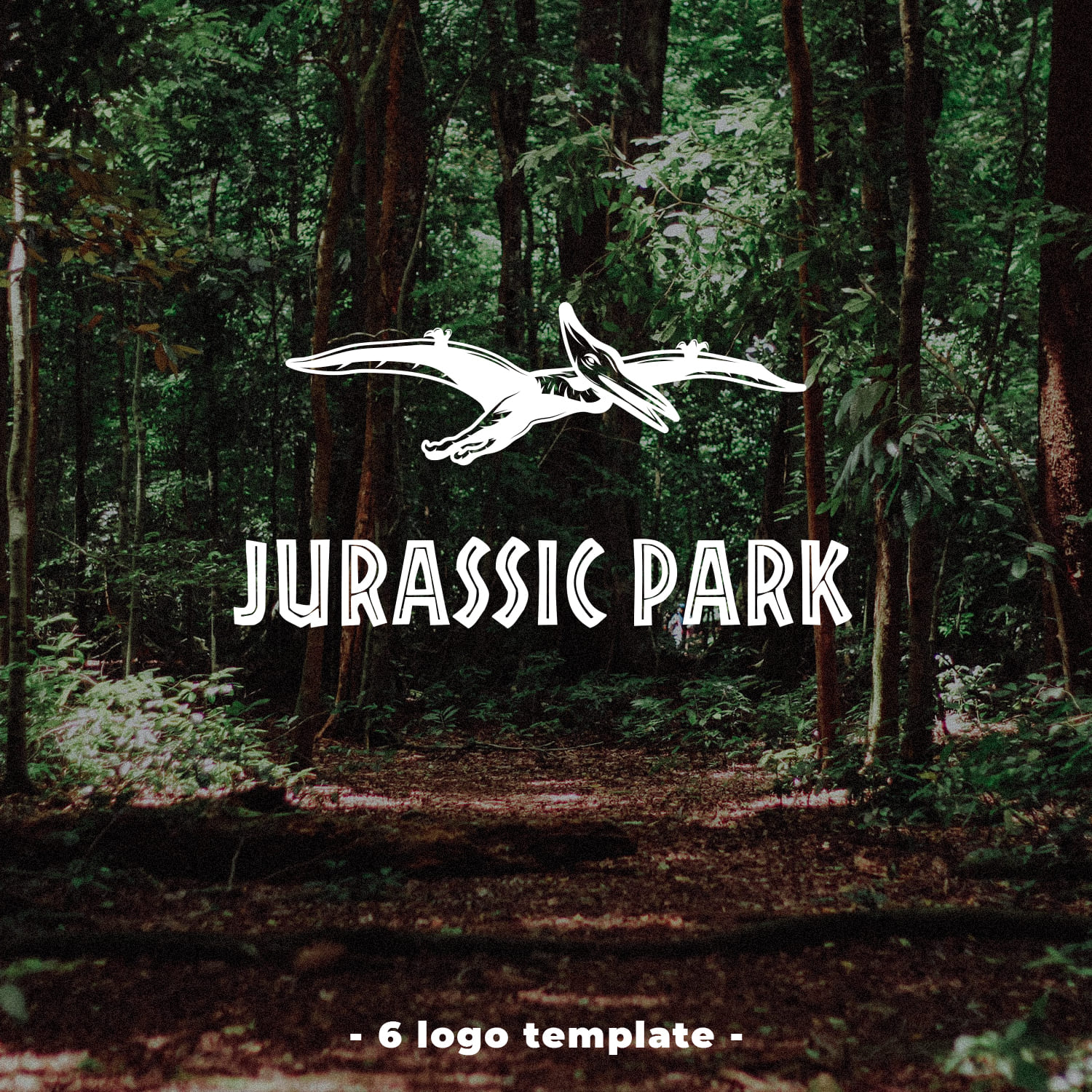Jurassic Park Logo Template MasterBundles