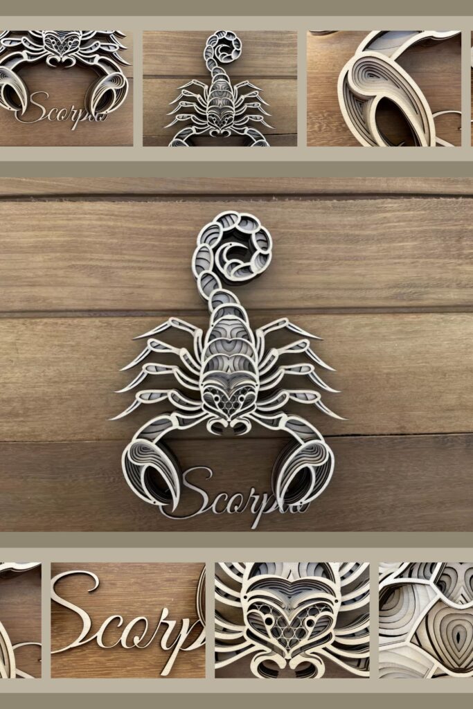 Layered Zodiac Scorpio Mandala – MasterBundles