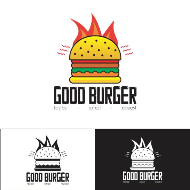 Good Burger Logo Design - MasterBundles