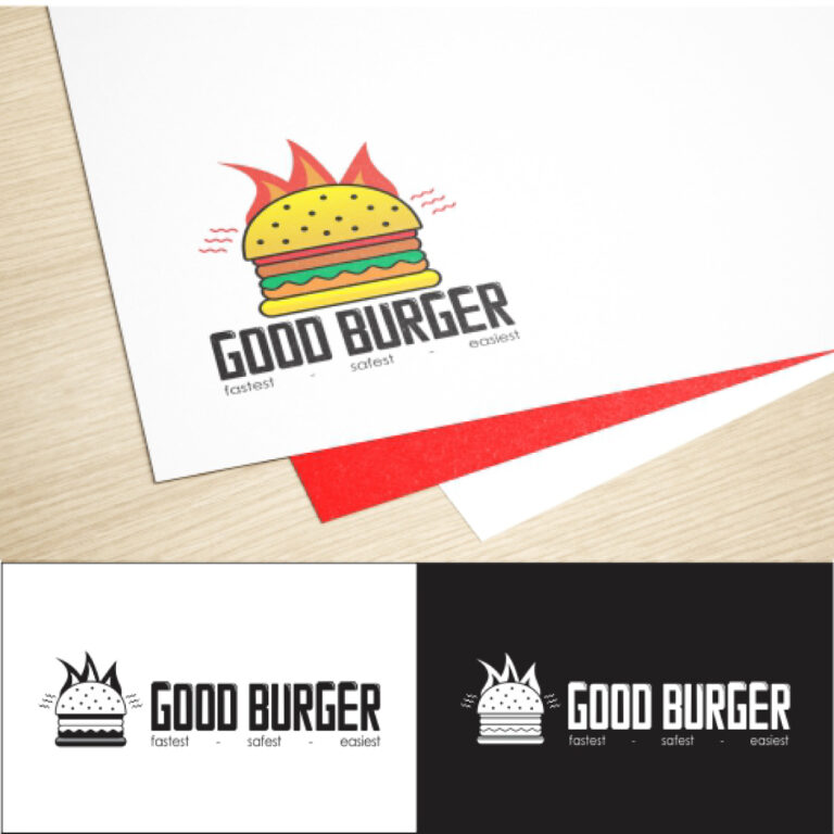 Good Burger Logo Design - MasterBundles
