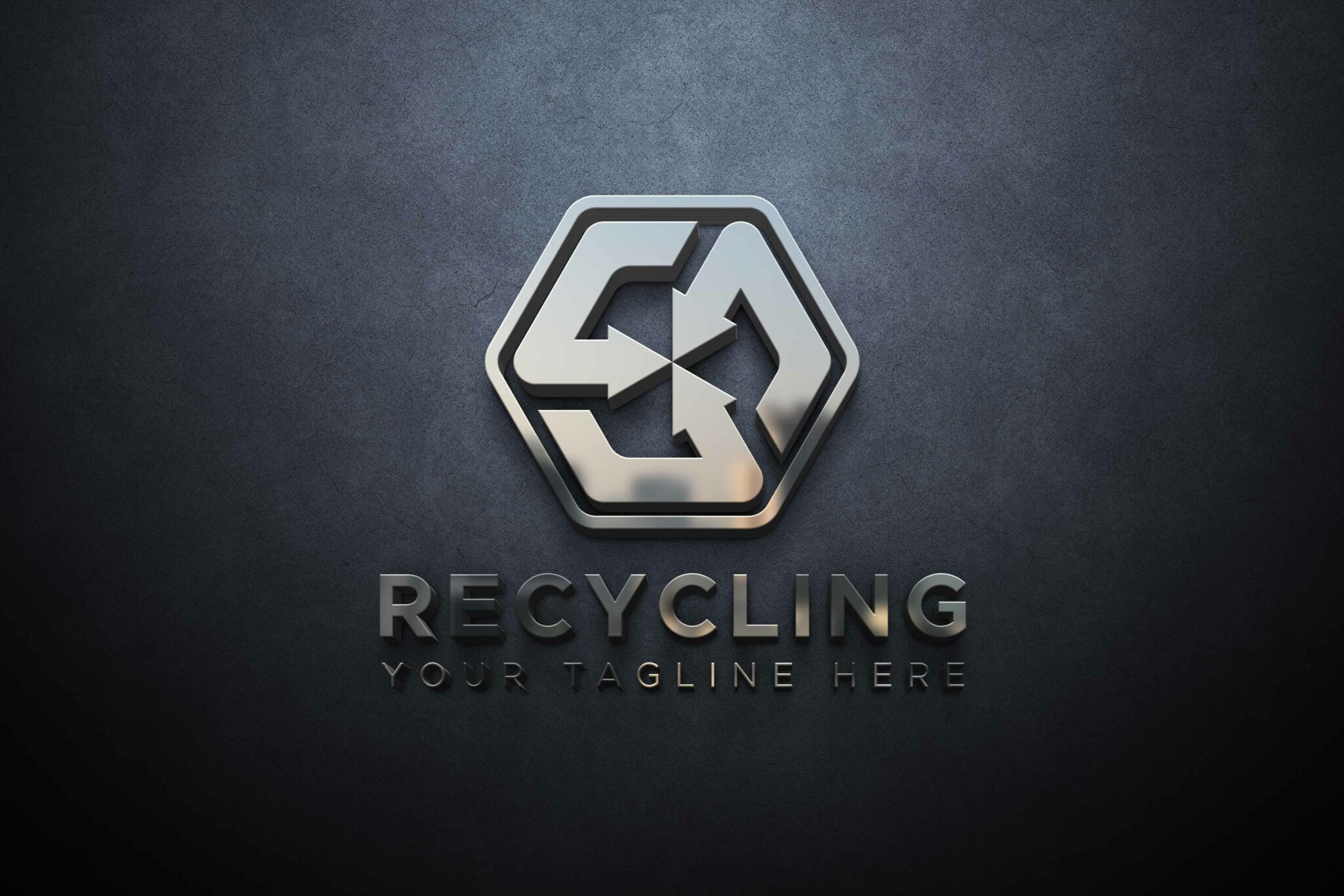Recycling Logo - MasterBundles