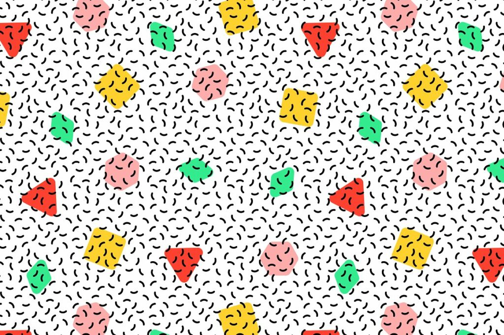 Seamless Vibrant Trendy Patterns. – MasterBundles