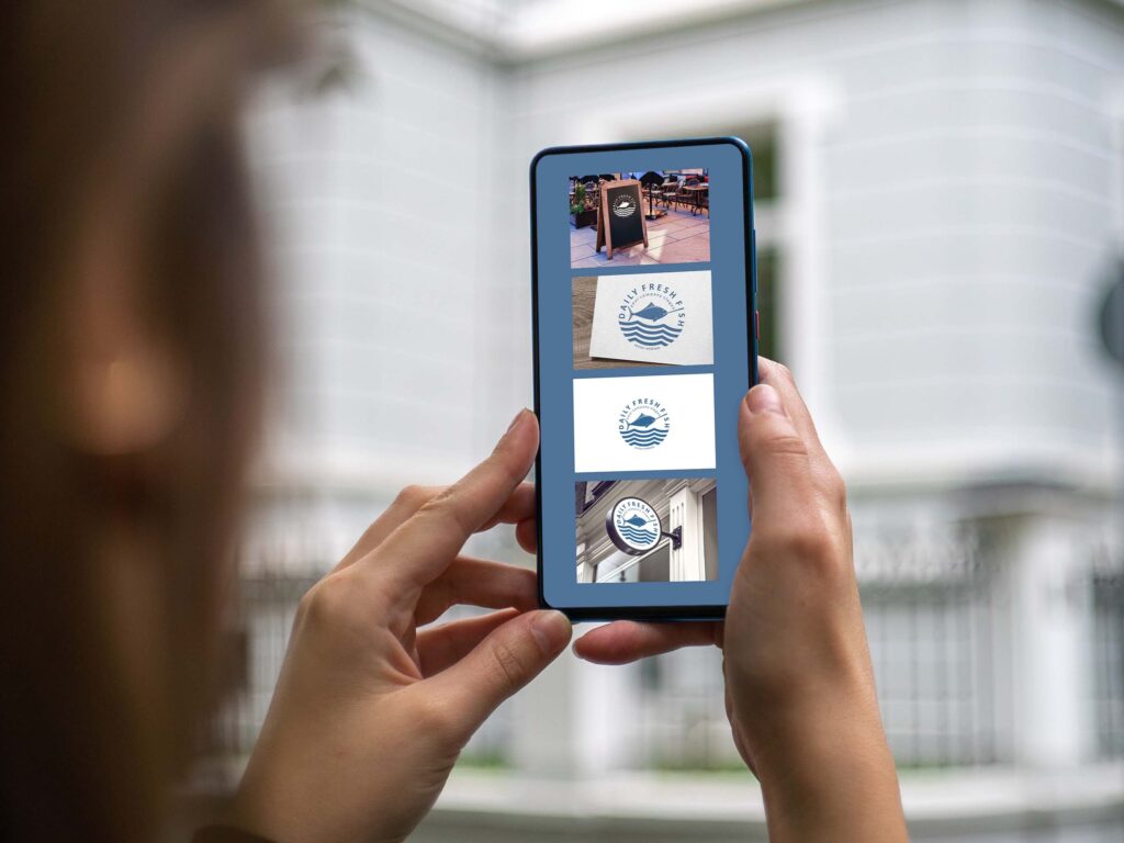 Fresh Fish Logo Design – MasterBundles