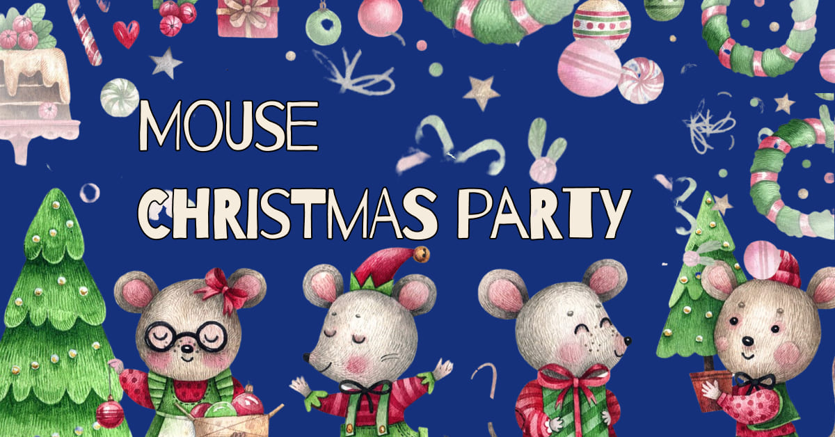 Mouse Christmas Party – MasterBundles