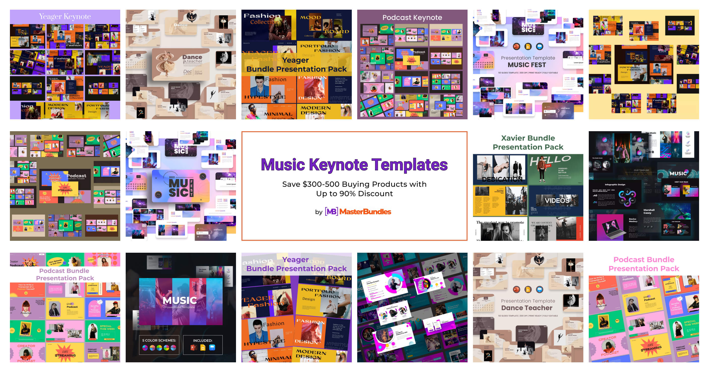18+ Music Keynote Templates for 2025 - MasterBundles